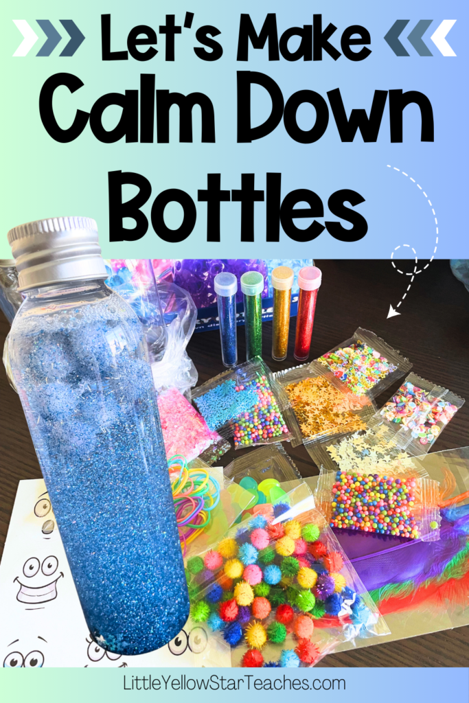 How to Create a Calm Down Bottle with Kids + Best Amazon Product For ...