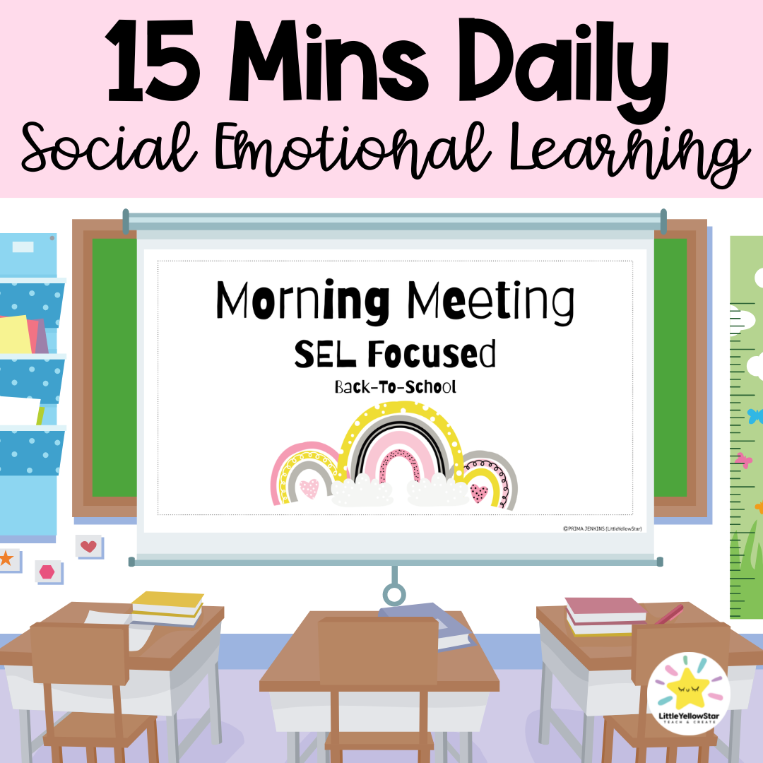 15 Minutes Daily Social And Emotional Learning Activities For The ...