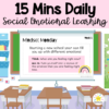15 Minutes Daily Social And Emotional Learning Activities For The ...
