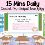 15 Minutes Daily Social And Emotional Learning Activities For The ...