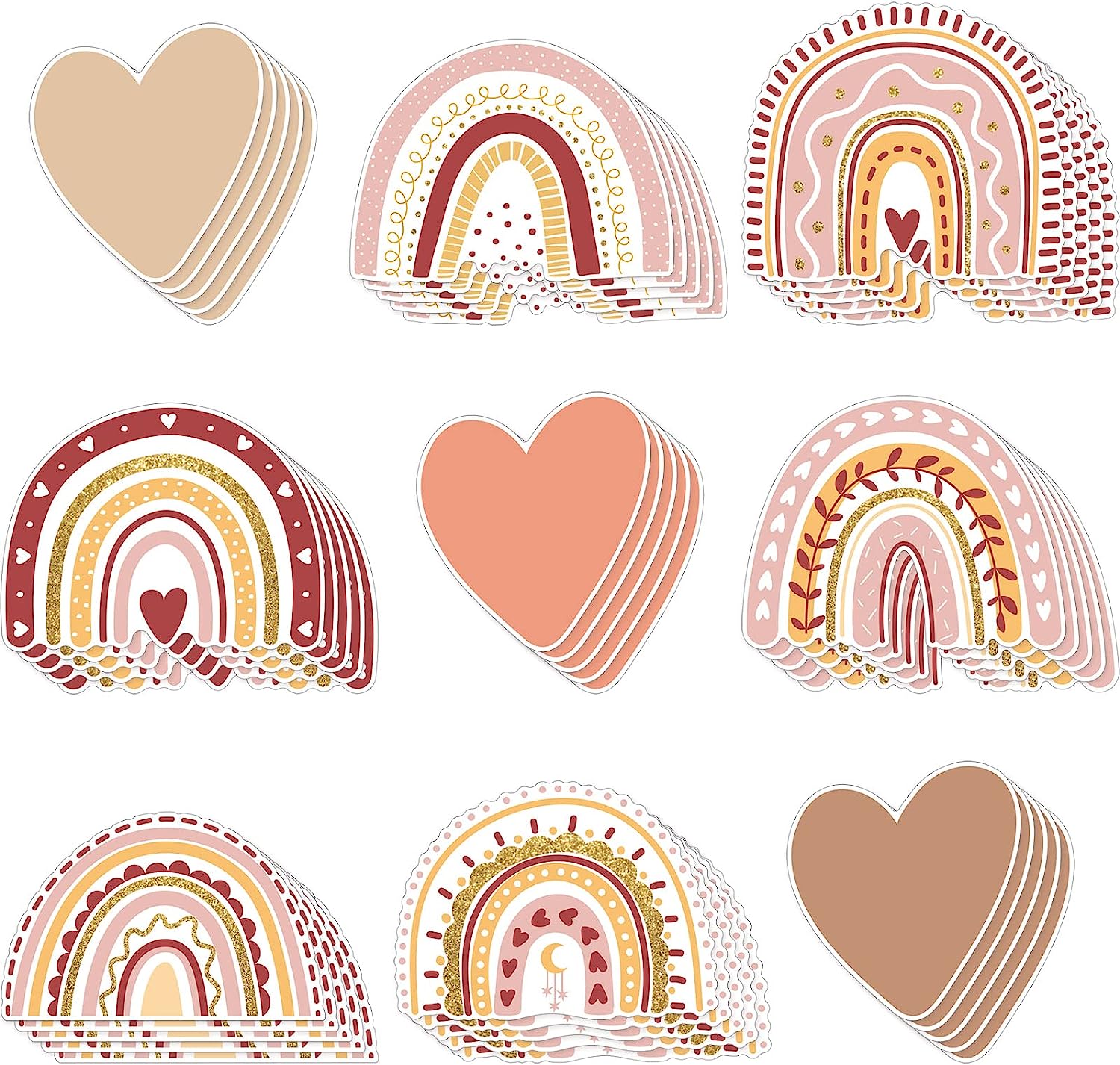 Boho Rainbow Classroom Decor Amazon Teacher Must Haves - LittleYellowStar