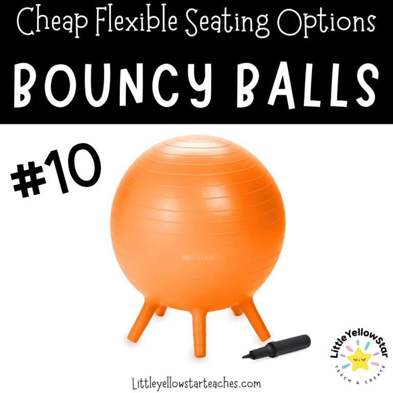 11 Cheap Flexible Seating Options For Flexible Seating On a Budget ...