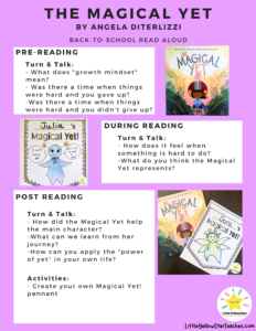 Back To School Read Alouds - Book 5: The Magical Yet! - LittleYellowStar