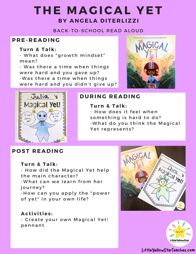 Back To School Read Alouds - Book 5: The Magical Yet! - LittleYellowStar