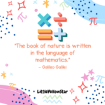 11 Math Quotes For Kids - LittleYellowStar