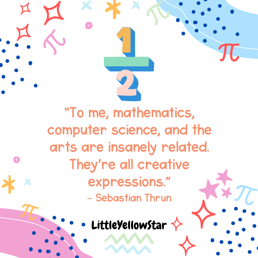 11 Math Quotes For Kids - LittleYellowStar