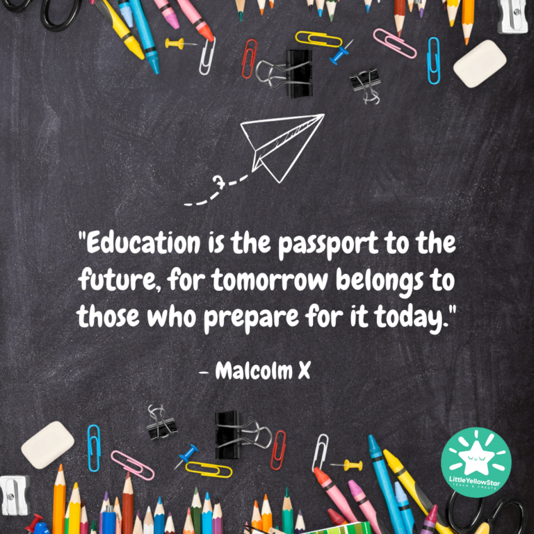 11 Educational Quotes For Kids - LittleYellowStar