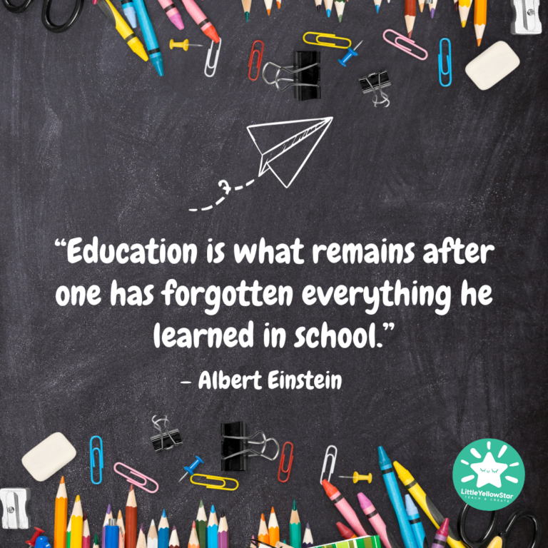 11 Educational Quotes For Kids - LittleYellowStar