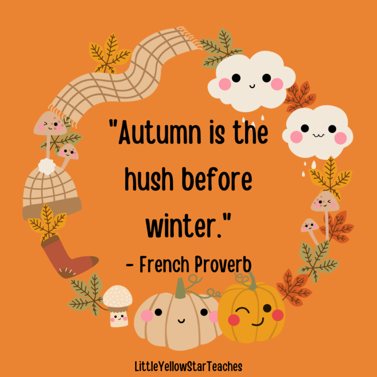 11 Fall Quotes For Kids - LittleYellowStar