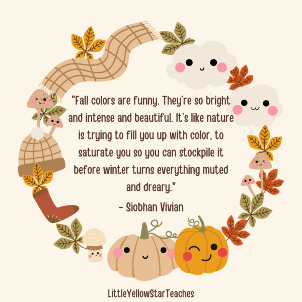 11 Fall Quotes For Kids - LittleYellowStar