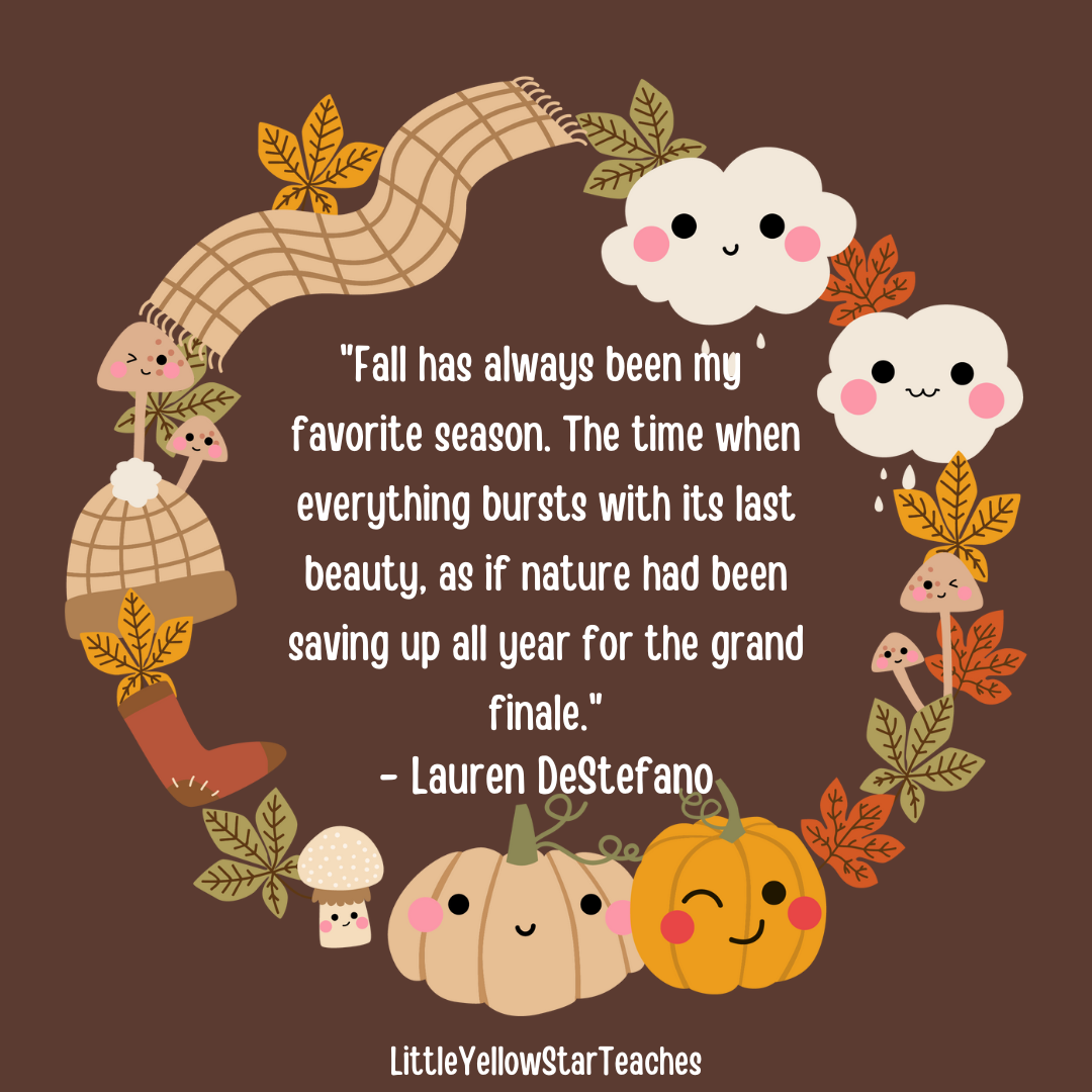 11 Fall Quotes For Kids - LittleYellowStar