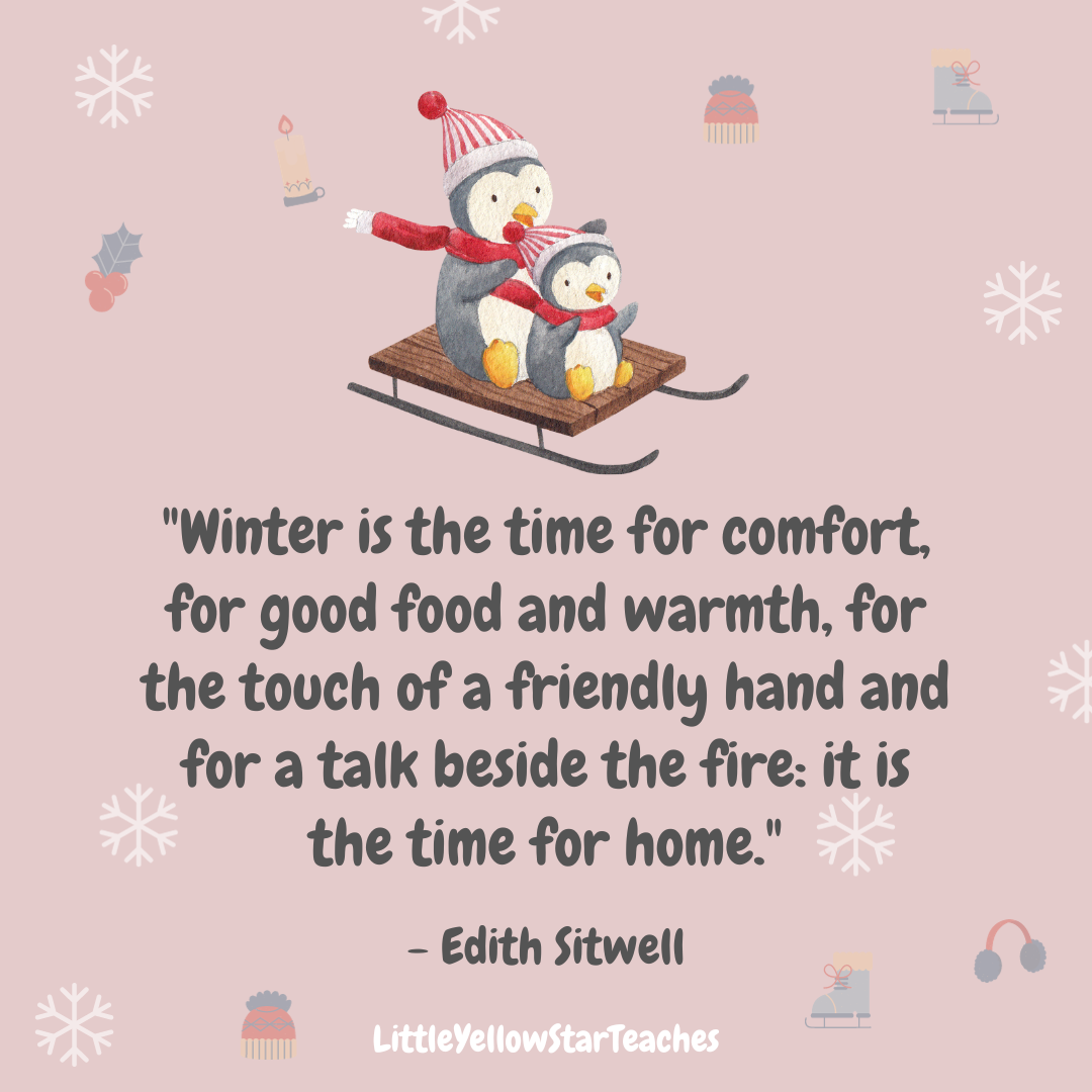 11 Winter Quotes For Kids - LittleYellowStar