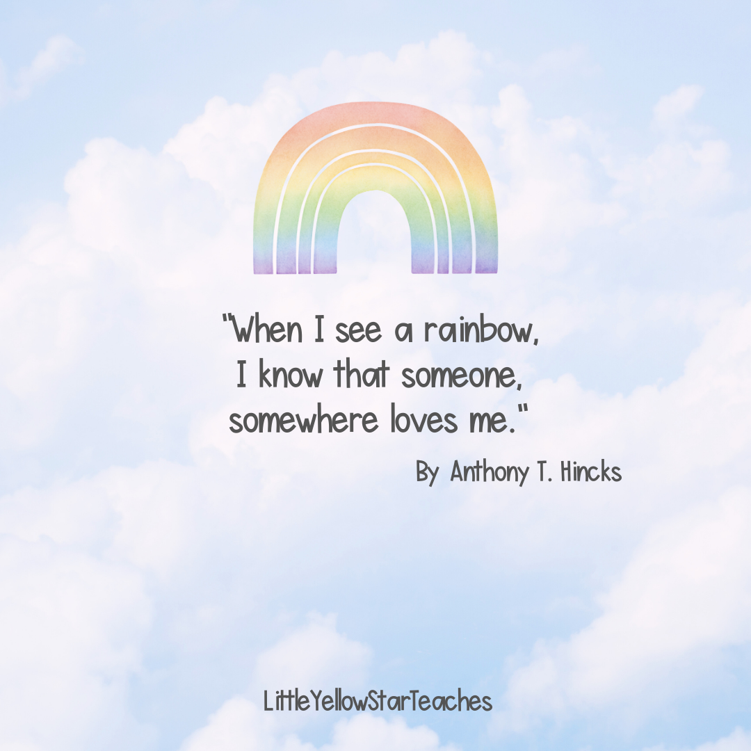 11 Rainbow Quotes For Kids - LittleYellowStar