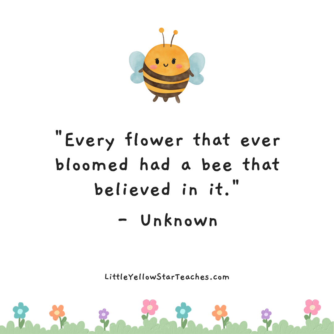 11 Bee Quotes For Kids - LittleYellowStar