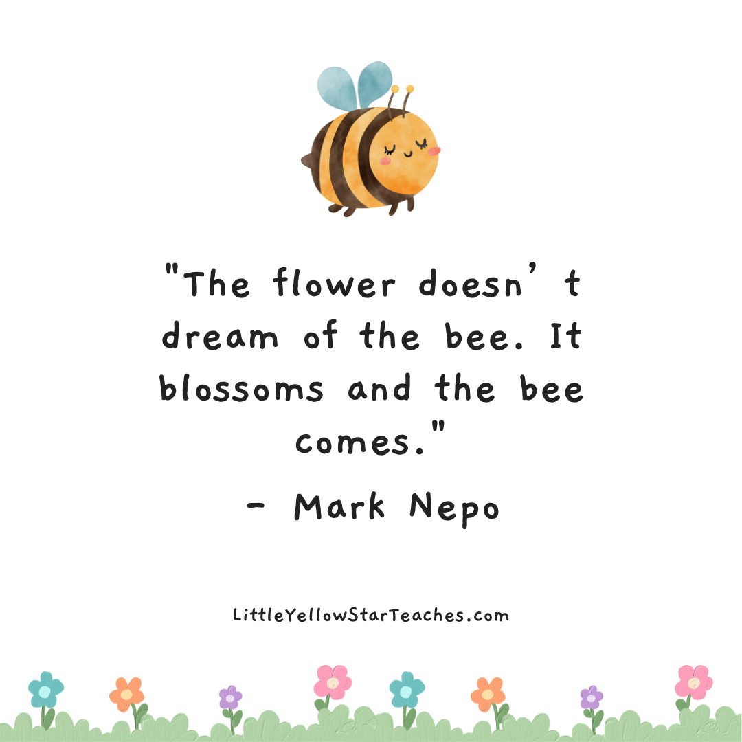 11 Bee Quotes For Kids - LittleYellowStar