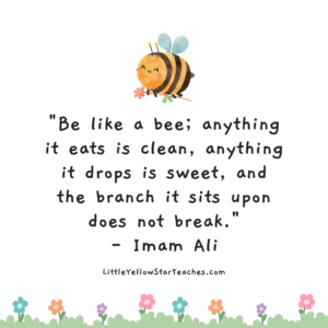 11 Bee Quotes For Kids - LittleYellowStar