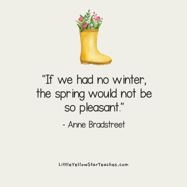 11 Spring Quotes For Kids - LittleYellowStar
