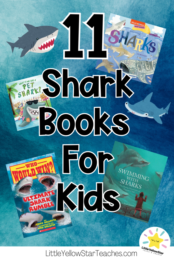 11 Shark Books For Kids - LittleYellowStar