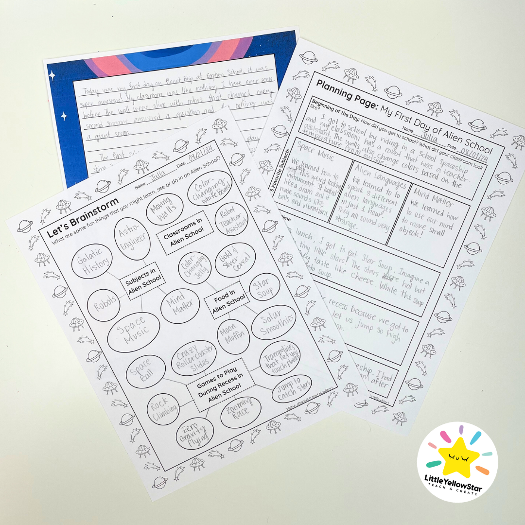 Back to School Read Alouds & Free First Day of School Writing Activity ...