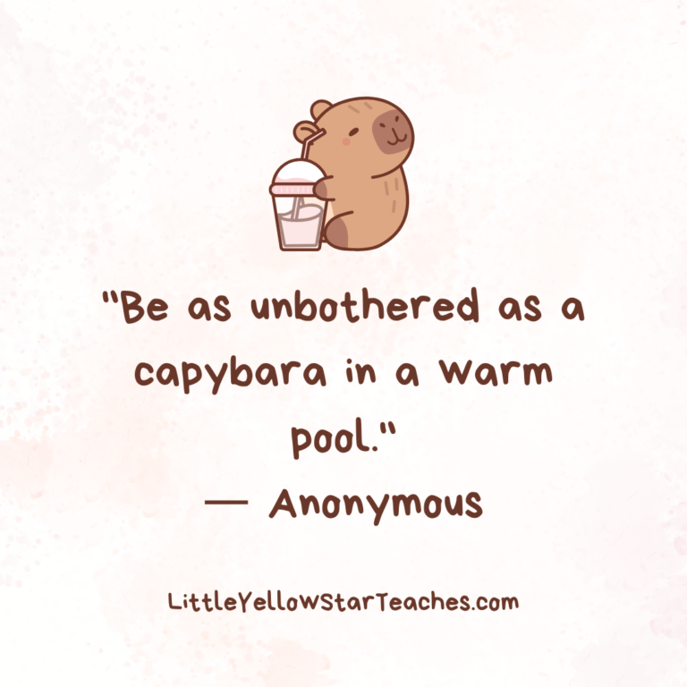 11 Capybara Quotes For Kids - LittleYellowStar