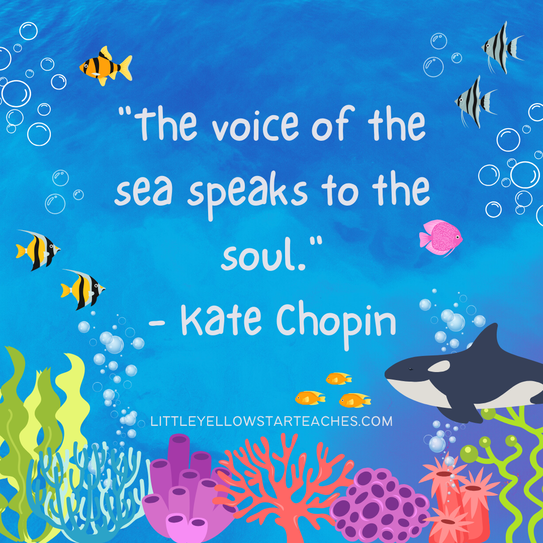 11 Ocean Quotes For Kids - LittleYellowStar