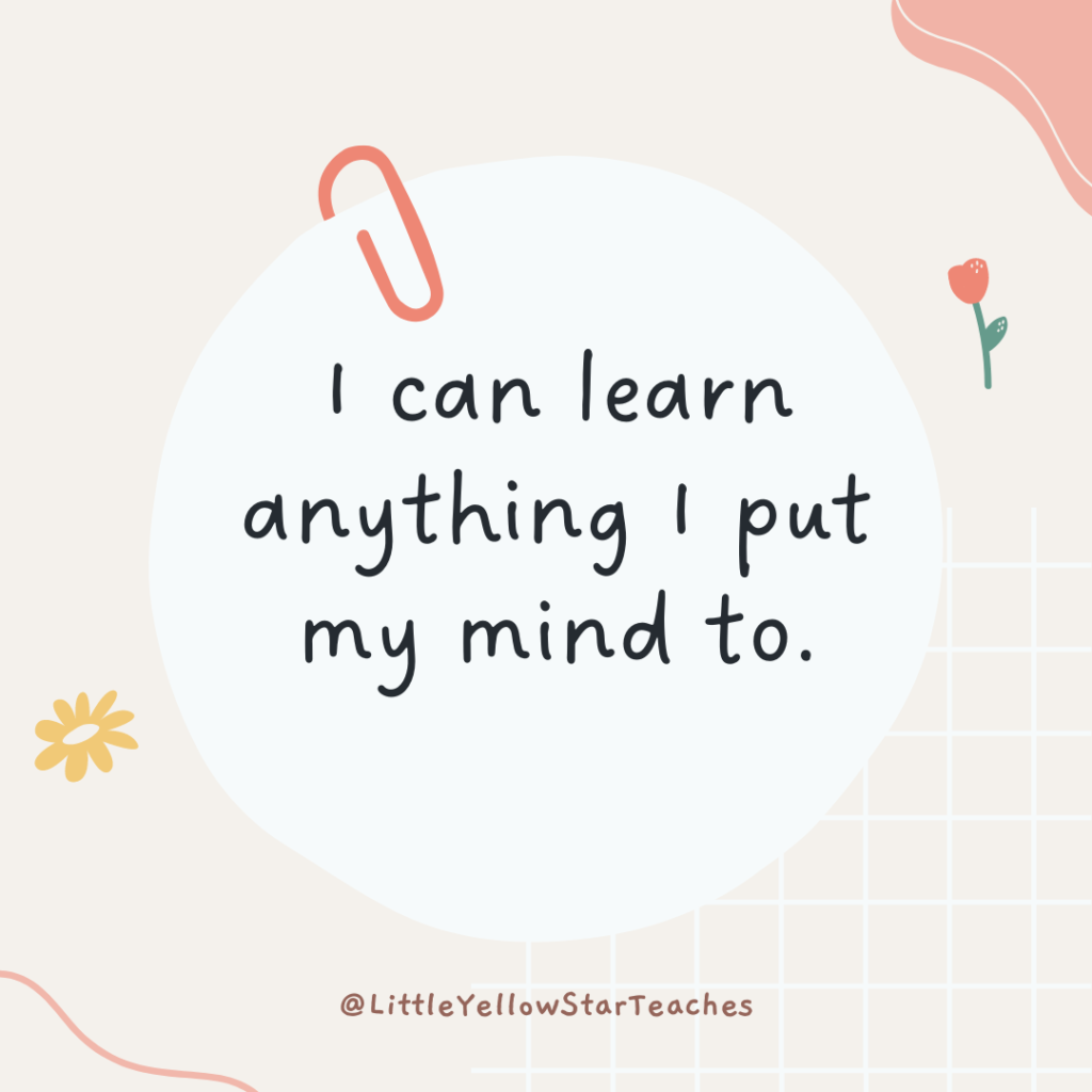 30 Growth Mindset Affirmations for Kids: Embracing Challenges and ...