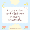 30 Mindfulness Affirmations for Kids: Cultivating Calm and Focus ...
