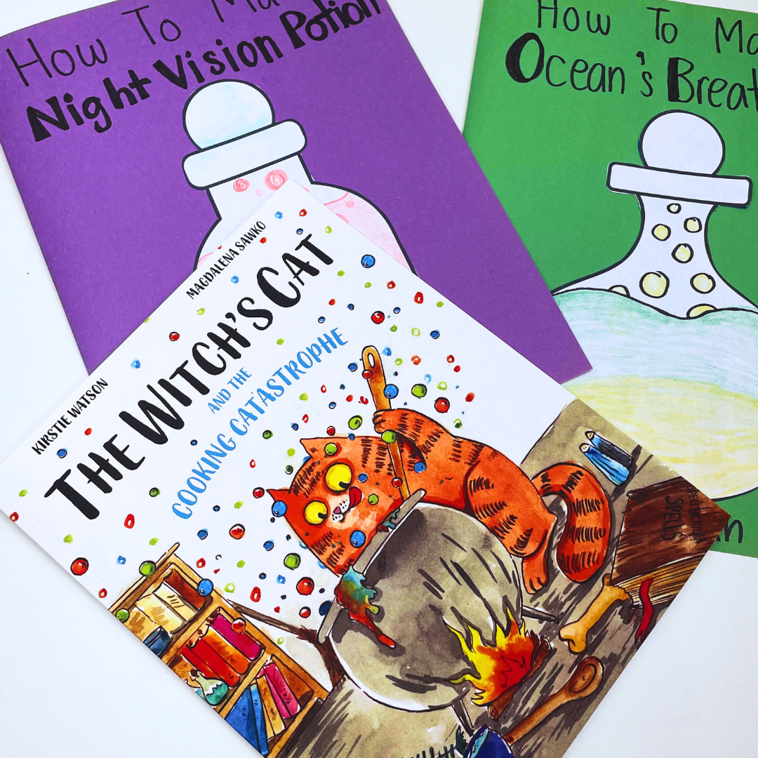 Halloween Read-Alouds & Procedural Writing Craft - "The Witch's Cat ...
