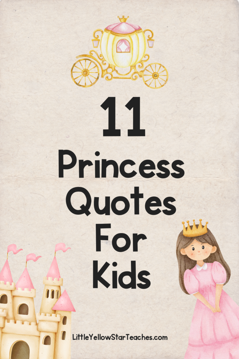 11 Princess Quotes For Kids - LittleYellowStar