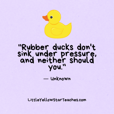 11 Rubber Duck Quotes For Kids - LittleYellowStar