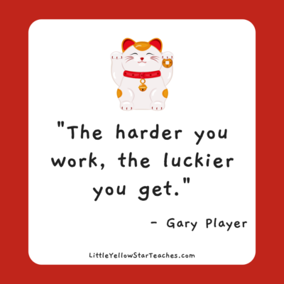 11 Luck Quotes for Kids - LittleYellowStar