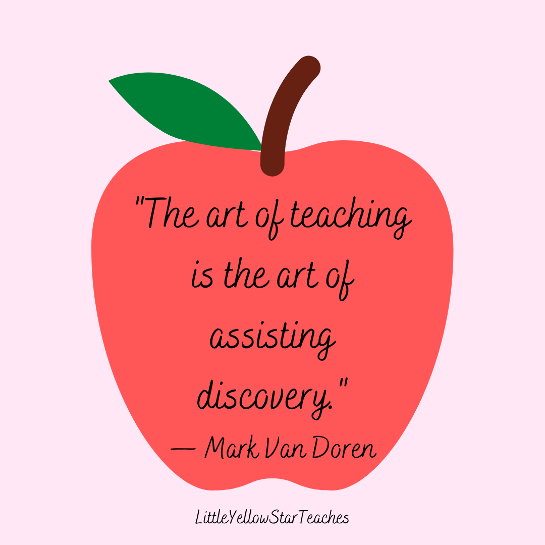 11 Inspiring Teacher Quotes for Kids - Part 1 - LittleYellowStar