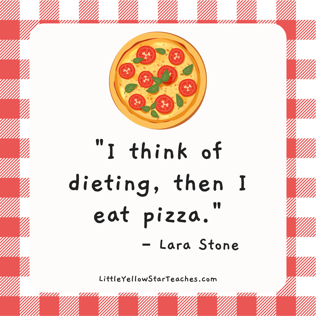 11 Pizza Quotes for Kids - LittleYellowStar