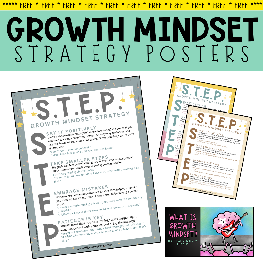 Introducing Growth Mindset to Kids with Brainy Baxter and the STEP ...