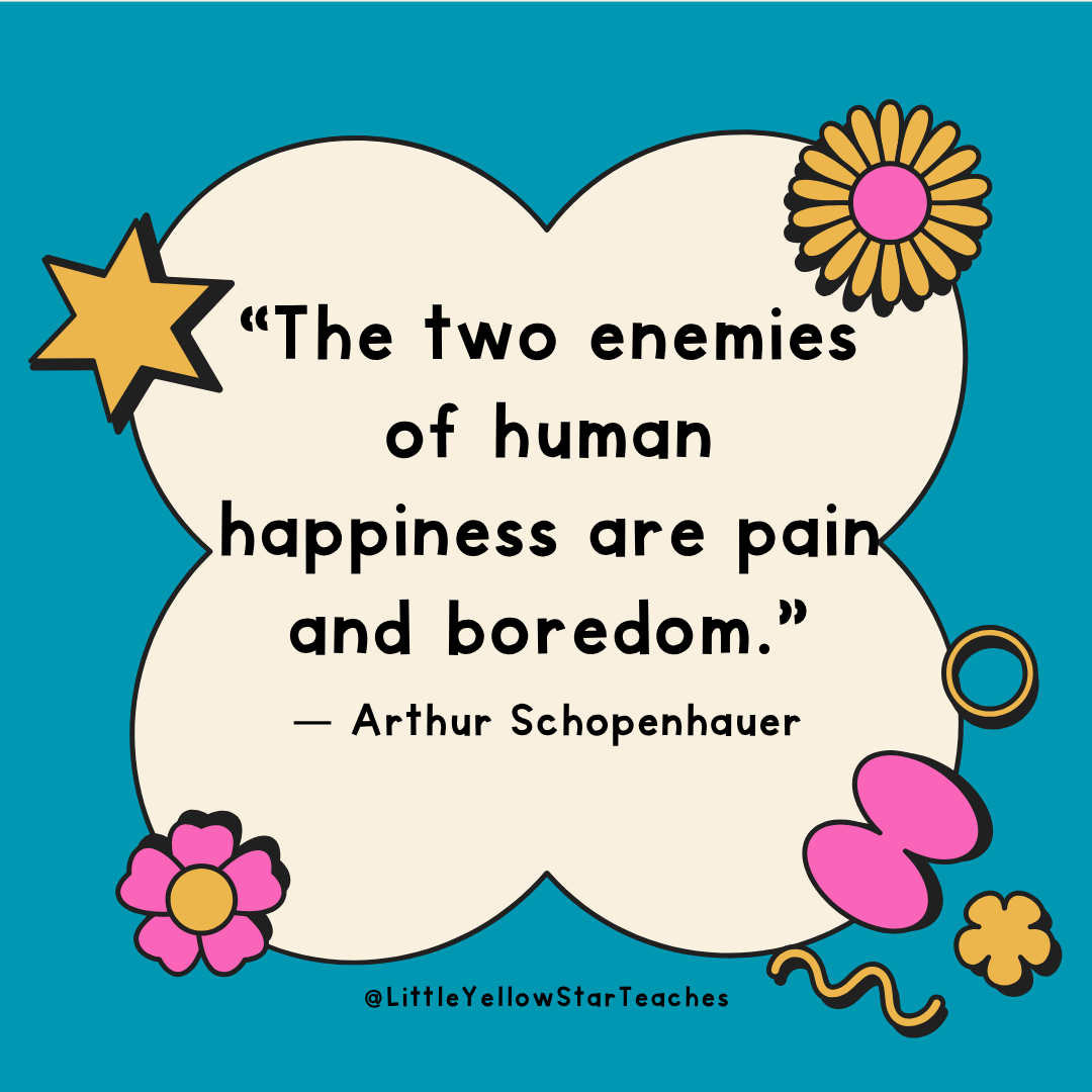 11 Boredom Quotes for Kids - LittleYellowStar