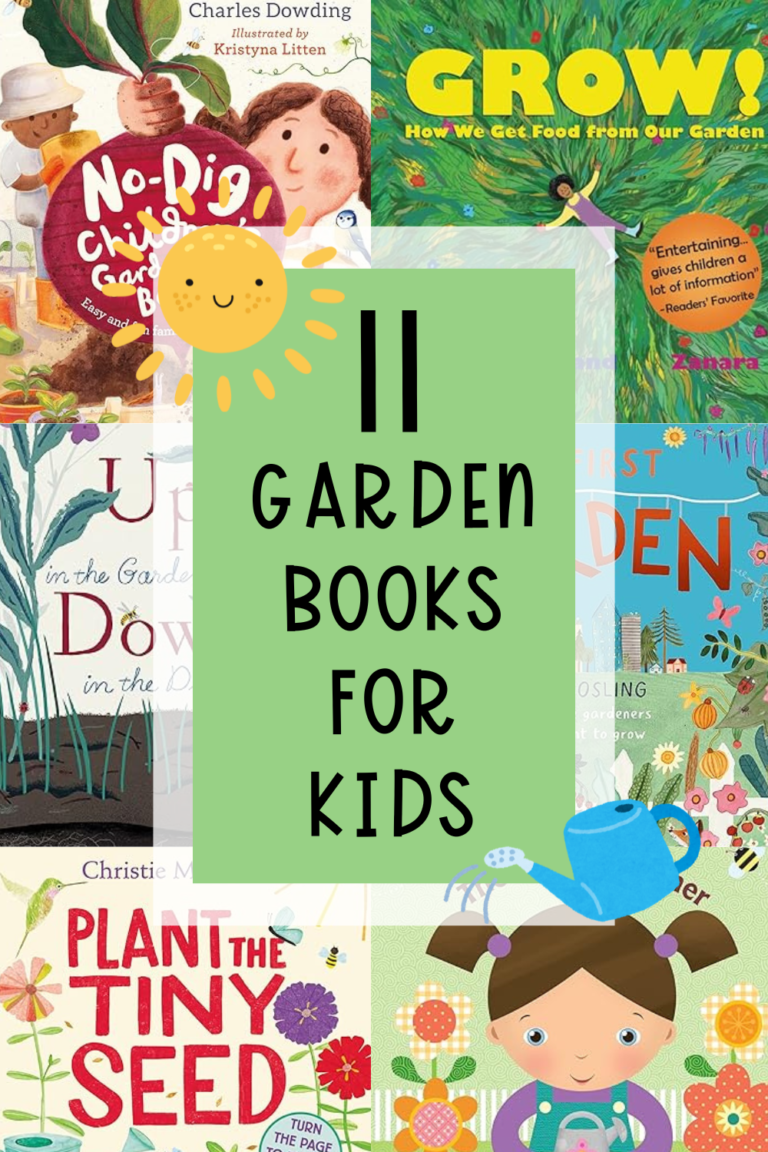 11 Garden Books For Kids - LittleYellowStar