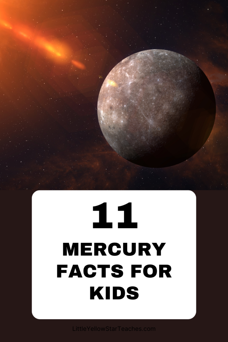 11 Mercury Facts for Kids - LittleYellowStar