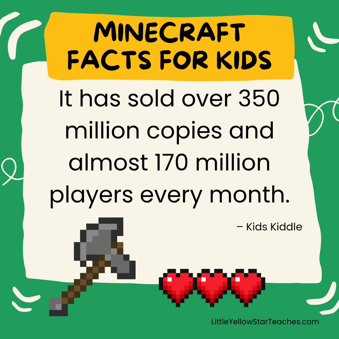11 Minecraft Facts for Kids - LittleYellowStar