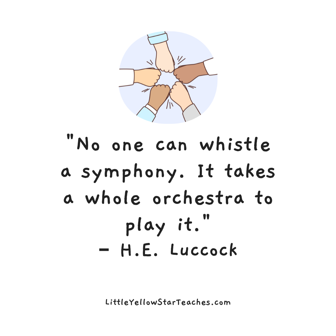 11 Teamwork Quotes for Kids - LittleYellowStar