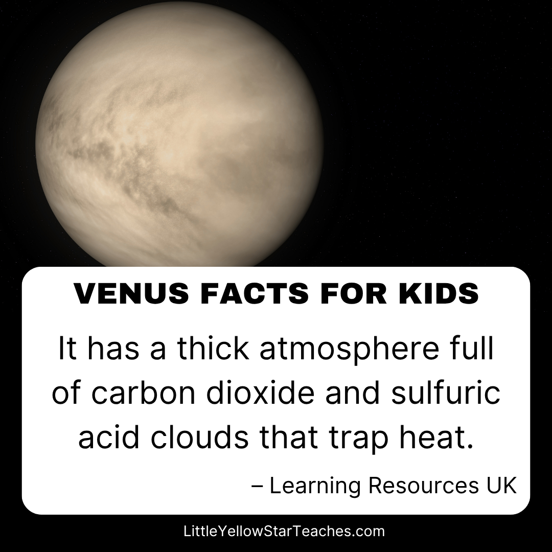 11 Venus Facts for Kids - LittleYellowStar