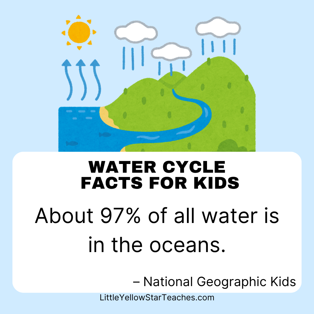 11 Water Cycle Facts for Kids - LittleYellowStar