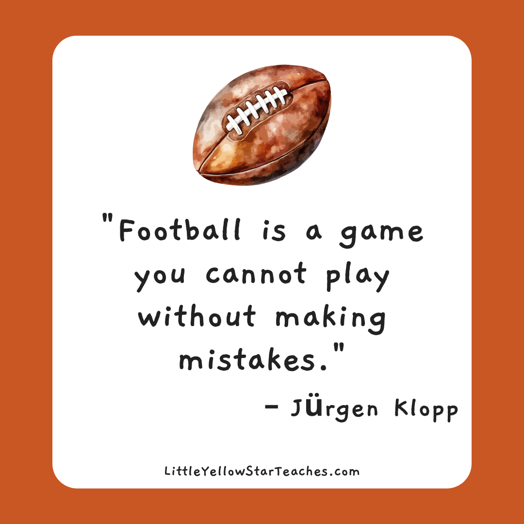11 Football Quotes for Kids - LittleYellowStar