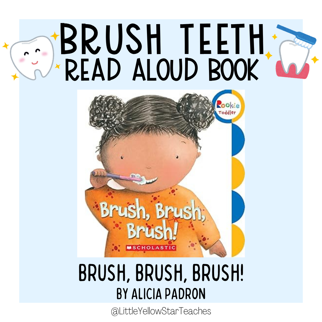 11 Brushing Teeth Books for Kids - LittleYellowStar