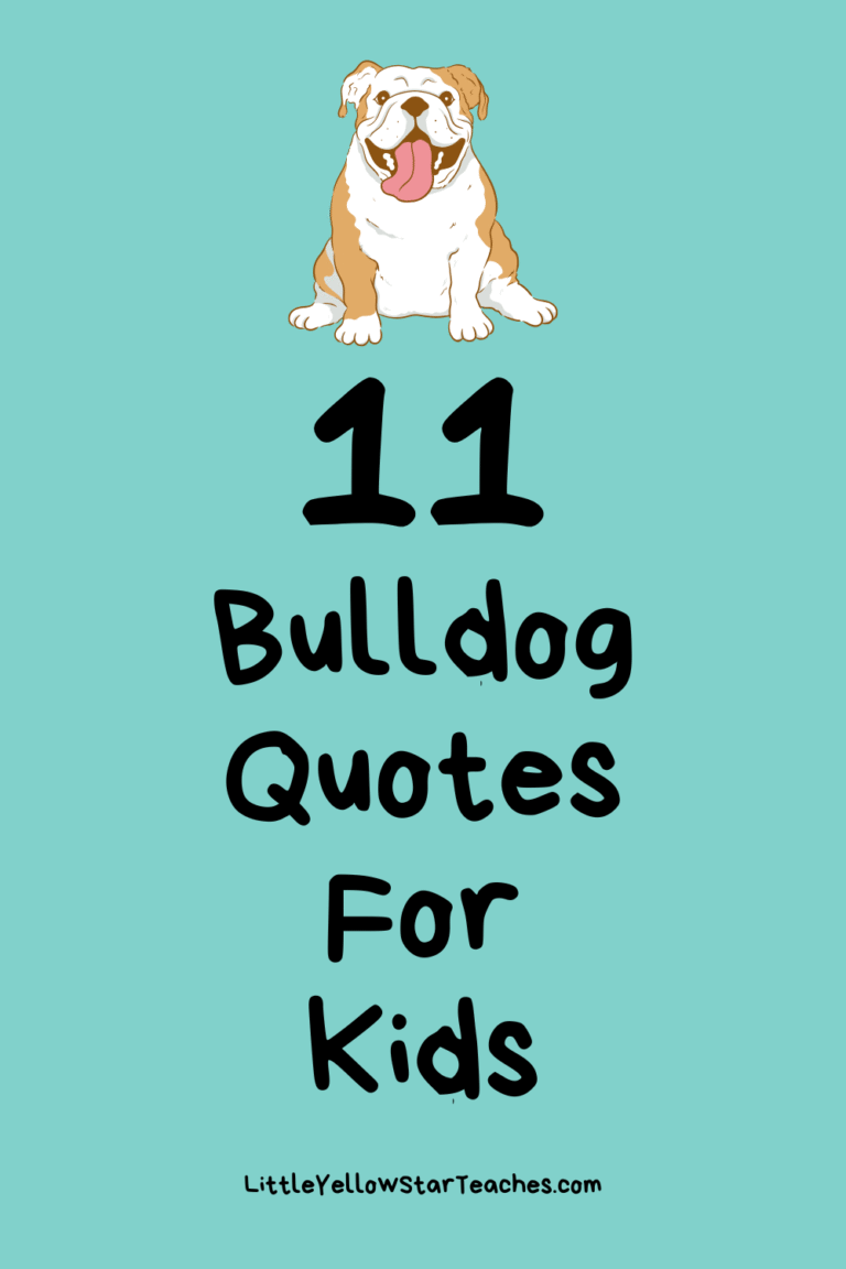 11 Bulldog Quotes for Kids - LittleYellowStar