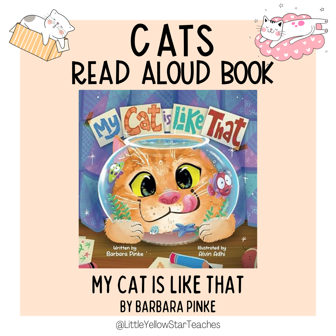 11 Cat Books for Kids - LittleYellowStar
