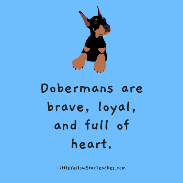 11 Doberman Quotes for Kids - LittleYellowStar