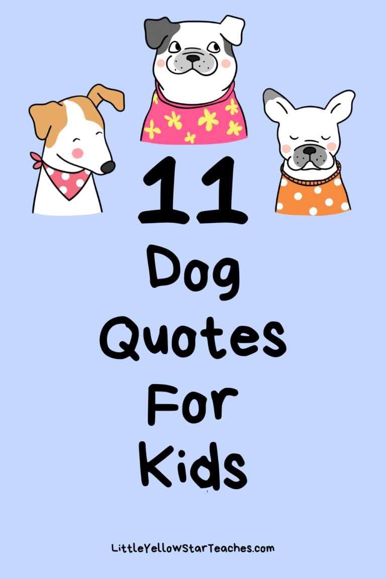 11 Dog Quotes for Kids - LittleYellowStar