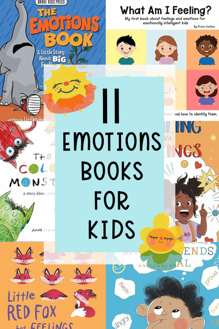 11 Emotion Books for Kids - LittleYellowStar