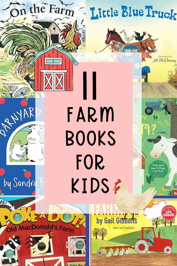 11 Farm Books for Kids - LittleYellowStar