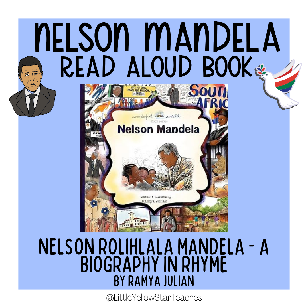 11 Nelson Mandela Books for Kids - LittleYellowStar
